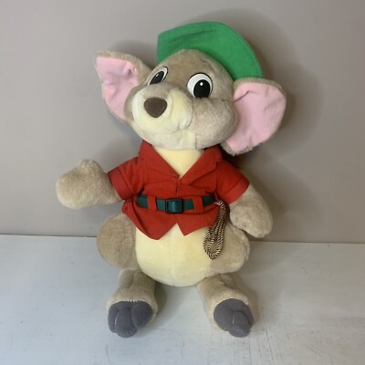 VTG Disney Rescuers Down Under Jake Kangaroo Plush 13" Stuffed Mouse ...