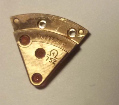 OMEGA CAL. 752 RÄDERWERKBRÜCKE PART No. 1003 | eBay.de