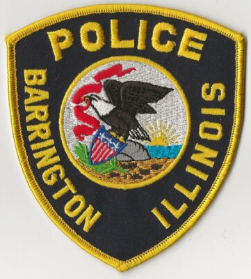 BARRINGTON Illinois Police Shoulder Patch | eBay