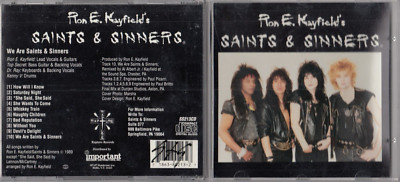 Ron E. Kayfield's Saints & Sinners CD 1989 RAPTURE SS213CD METAL ROCK ...