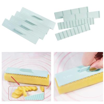 8Pcs Cake Measuring Marker Ruler Cake Divider Ruler for Pastry Pizza ...