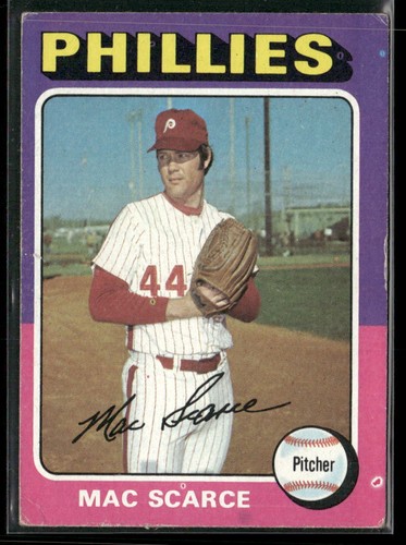 1975 Topps Mac Scarce | eBay