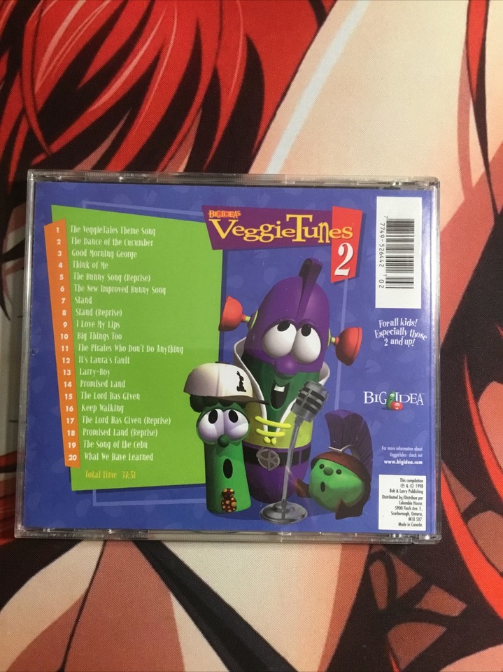 Veggietales : Veggie Tunes 2 Disc CD | eBay