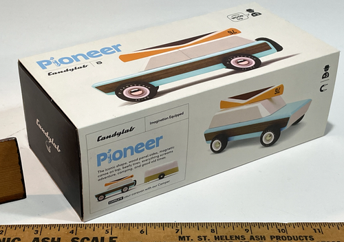 Candy Lab Toy Pioneer Classic w/ Canoe, Wood Toy - New | eBay