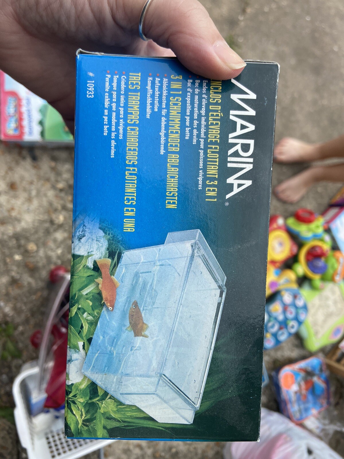 MARINA BREEDING BOX NET FISH TANK FLOATING | Grelly UK