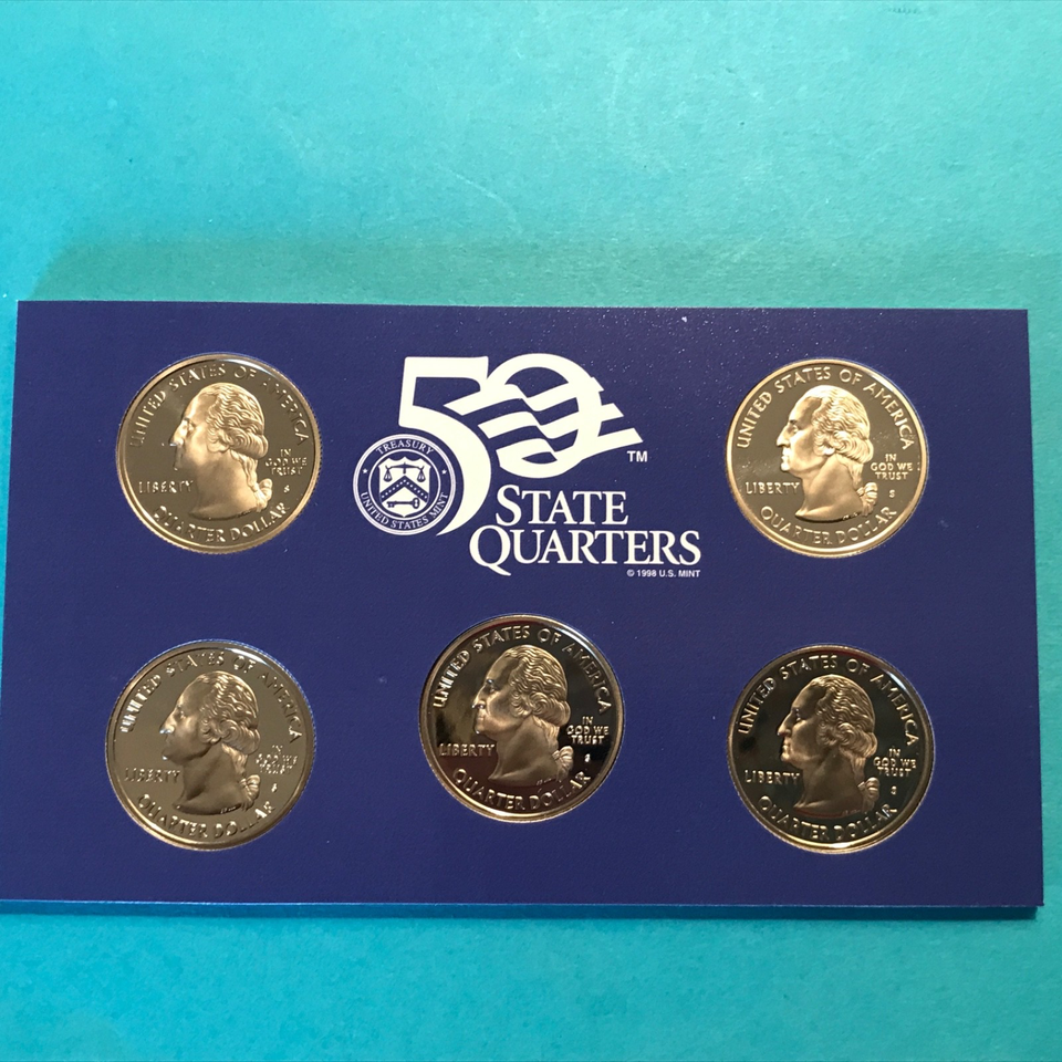 2004 S State Quarters Set Proof 5 Coins FREE SHIP | eBay