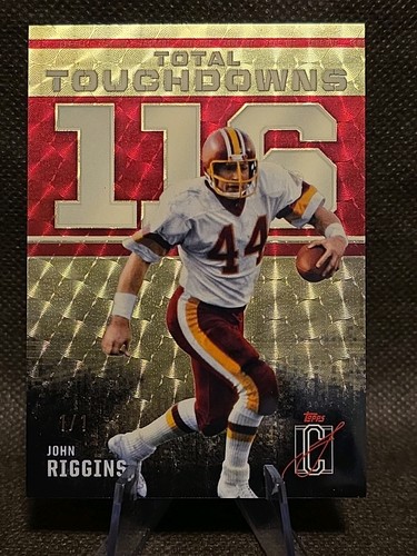 2024 Topps Signature Class John Riggins #ZO-10 Zone Out Foilfractor 1/1 ...