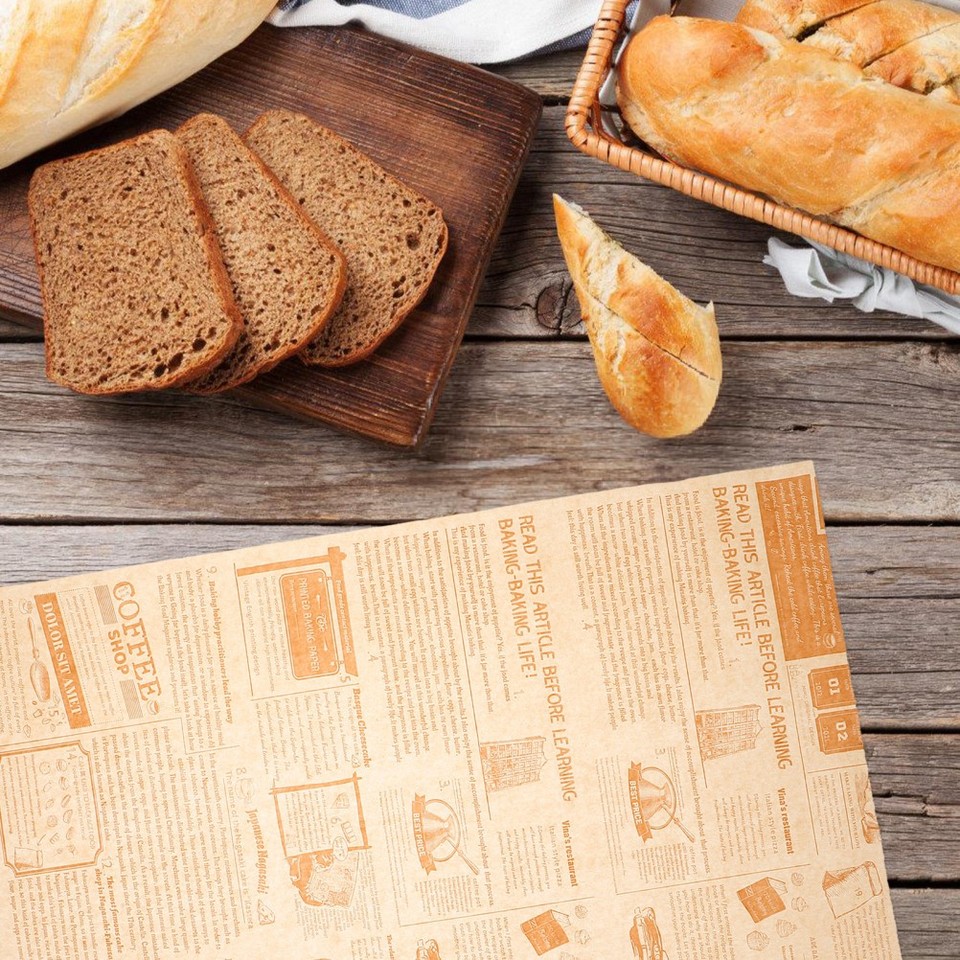 Greaseproof Paper Sheets for Food Parchment Baking Cookies Wrapper ...