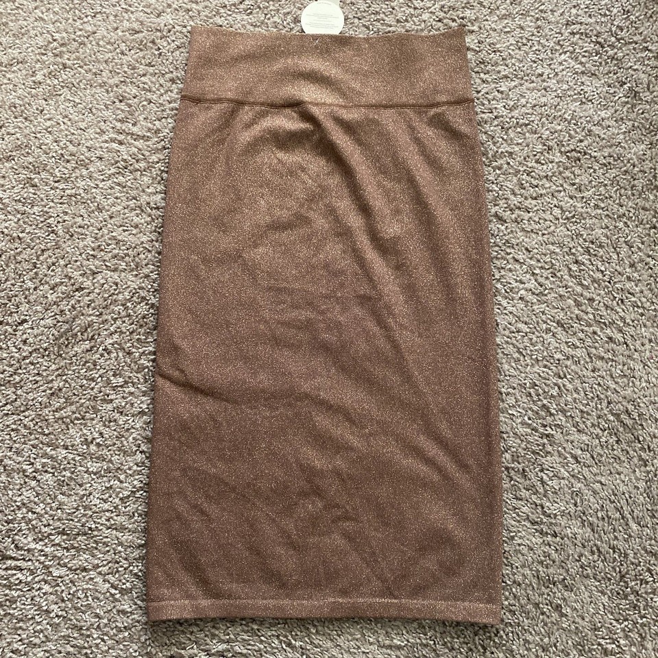 OFFLINE By Aerie The Hugger Pencil Skirt Women's size M Real Good Brown ...