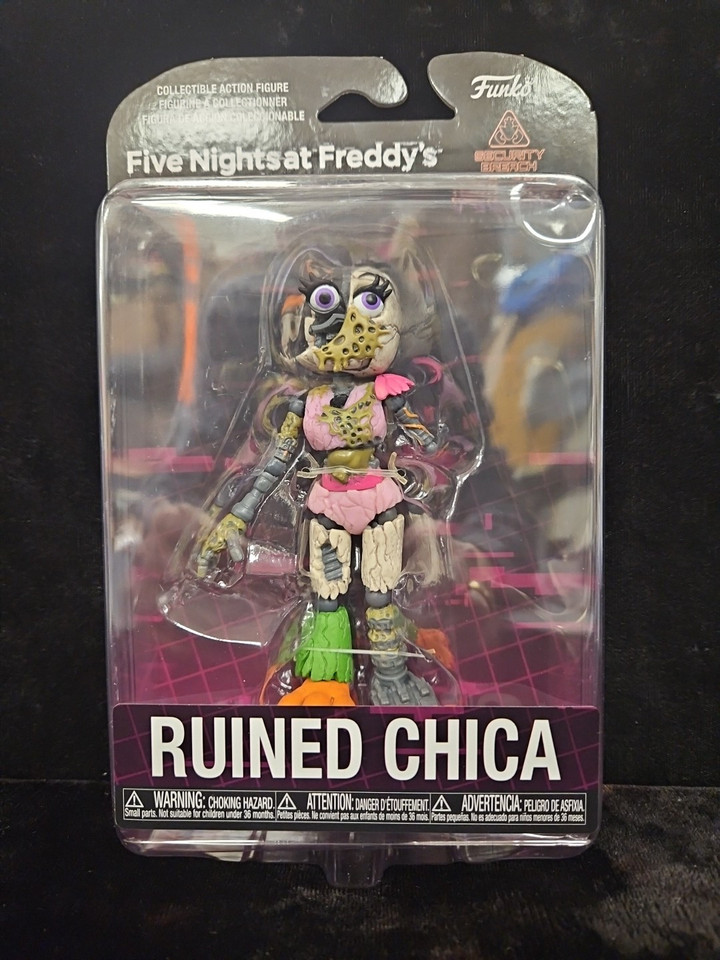 Funko Five Nights at Freddy's Security Breach Ruin RUINED CHICA Figure ...