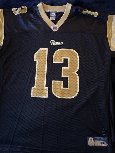 Nike St. Louis Rams Kurt Warner Men's Jersey Blue, Size XL Reebok | eBay