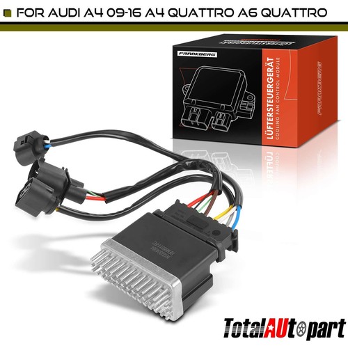 Engine Radiator Control Fan Module for Audi A4 2009-2016 A5 2010-2014 ...