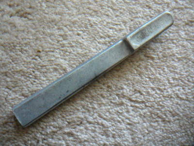 VINTAGE CAST ALUMINUM BOX CUTTER KNIFE - PATENTED USA - FIXED STEEL ...