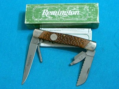 MIB VINTAGE REMINGTON UMC USA R2 R-2 WATERFOWL FOLDING BIRD DUCK ...