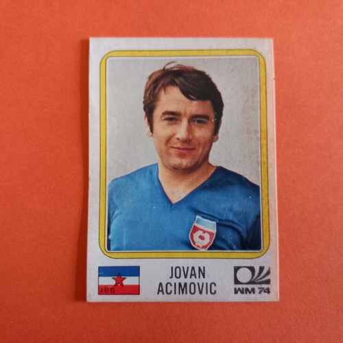 Panini Munchen 74. Jovan Acimovic # 191. Yougoslavie. Récup. Très bon ...