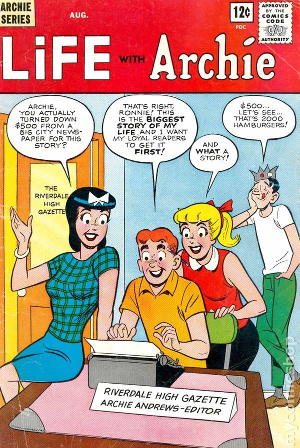 Life with Archie #29 VG/FN 5.0 1964 Stock Image Low Grade | eBay