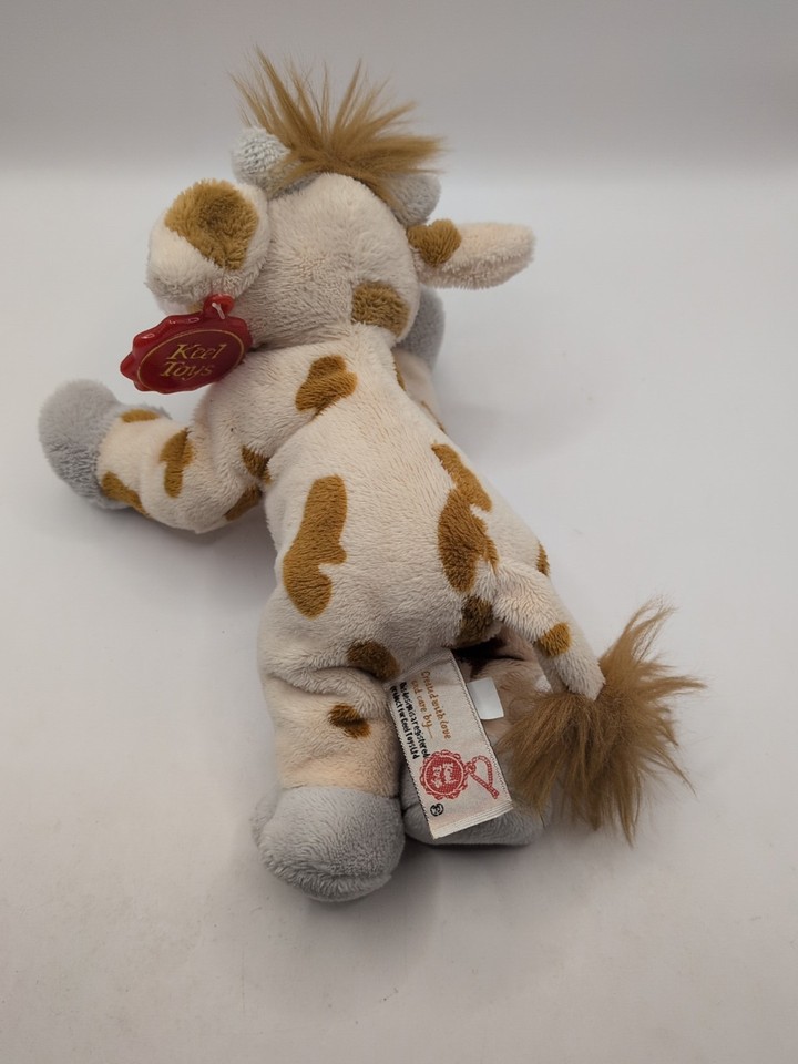 Keel Toys Highland Cow Soft Plush Brown Teddy Toy Vintage 1990s with ...