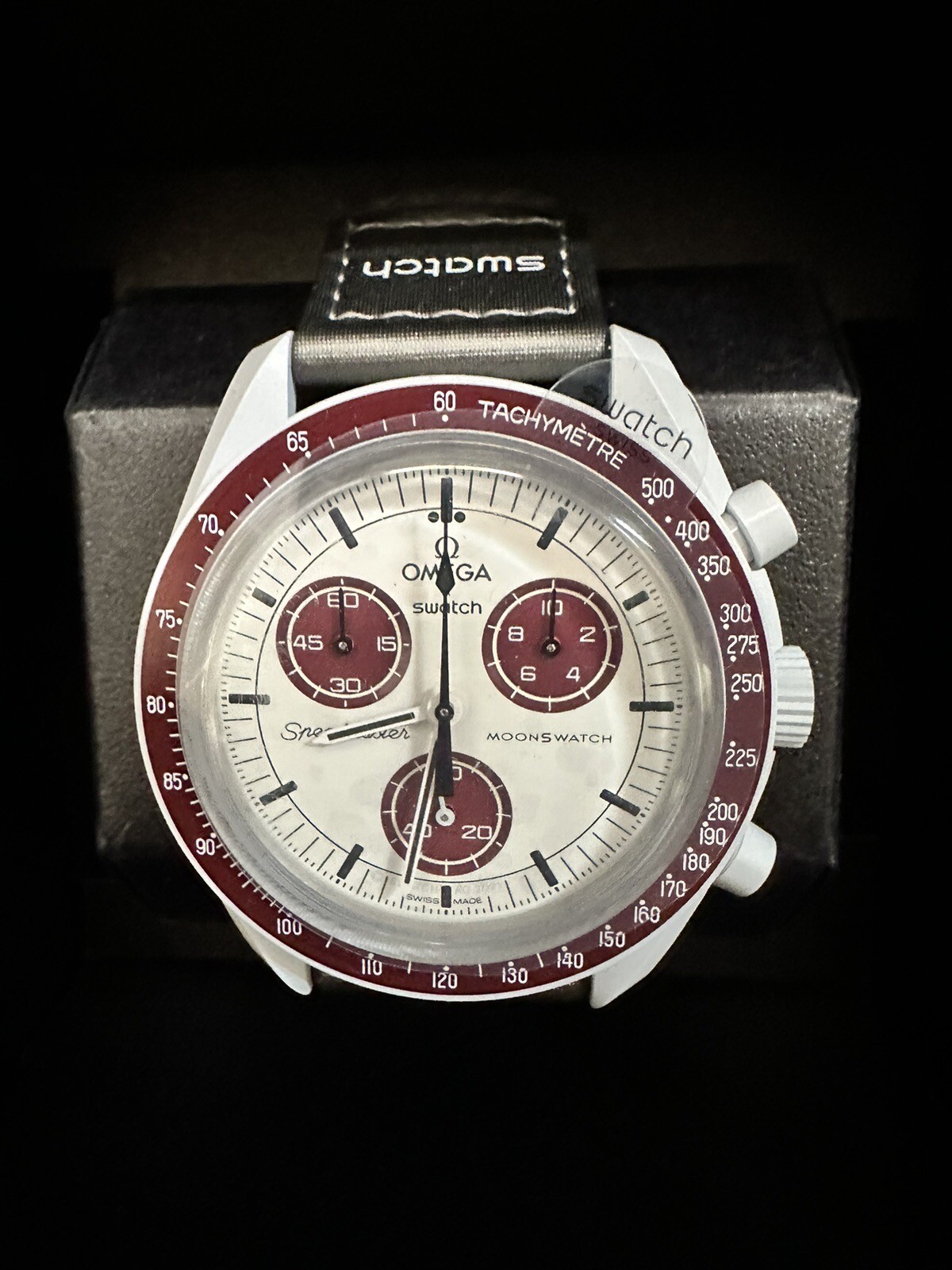 OMEGA x Swatch Mission To Pluto Moonswatch Speedmaster Authentic With ...