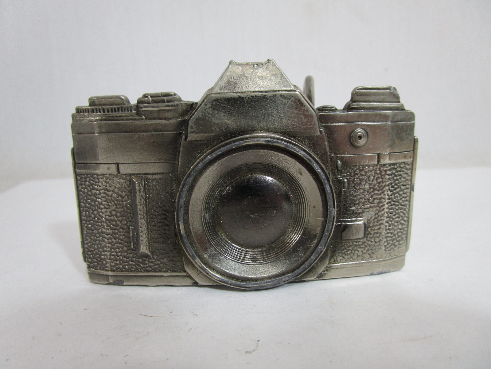 1979 Pewter SLR Camera Belt Buckle Photography Great … - Gem