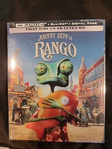 RANGO (4K UHD + BLU-RAY + SLIPCOVER - STEELBOOK™ Digital code | eBay