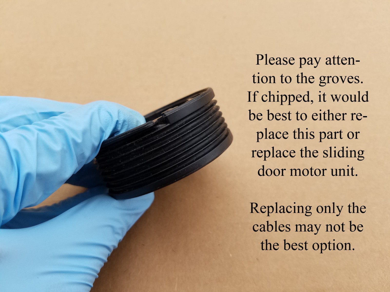 Stainless Steel Cable REPAIR SERVICE. 2011,12,13-2018 Odyssey Sliding ...