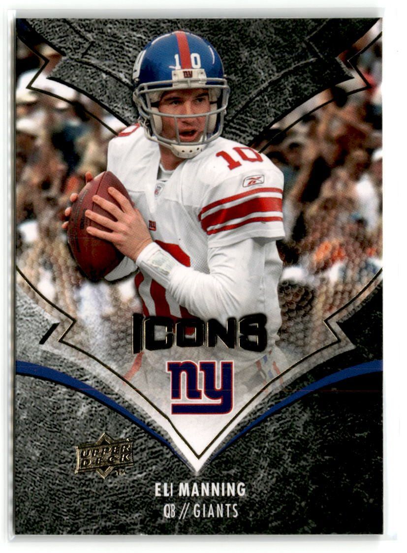 2008+Upper+Deck+Icons+-+%2365+Eli+Manning for sale online | eBay