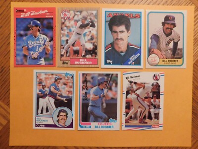 Bill Buckner 7 Card Lot | eBay