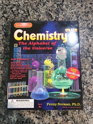 New - ScienceWiz Products ScienceWiz Chemistry Plus Kit - Ages 8+ | 1 ...