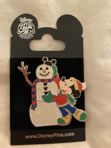 Vintage 2007 Mickey and Snowman Disney Pin RARE NEW | eBay
