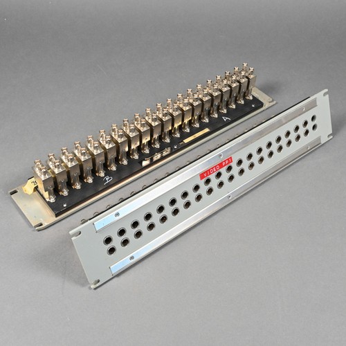 Lot of (2) Trompeter J14 Video Patch Panels TEI 14949 - BNC Dual ...