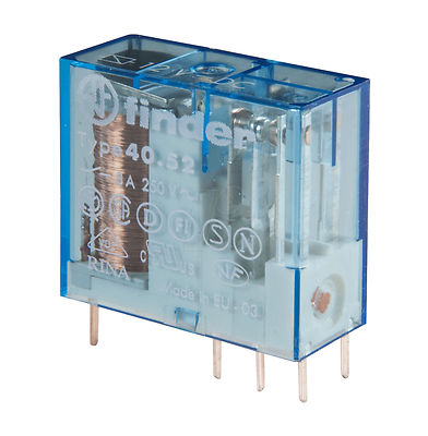 Relè / Relay 12Vdc Doppio scambio 8A modello FINDER 4052 | eBay