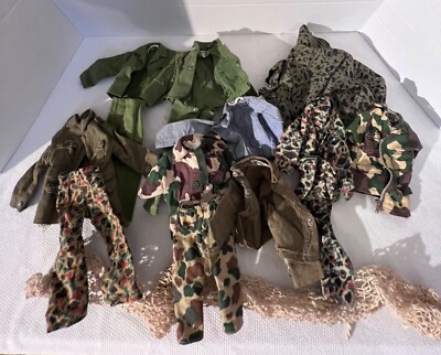 Lot of 14 G.I. Joe Clothes and Bonus 1 Atomic Man Shirt | eBay