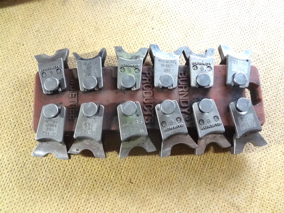 Burndy Type W Crimper Die Set | eBay