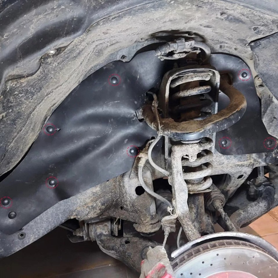 Car Clips Car Repair Auto Maintenance Fender Liner Apron Rivet Apron ...