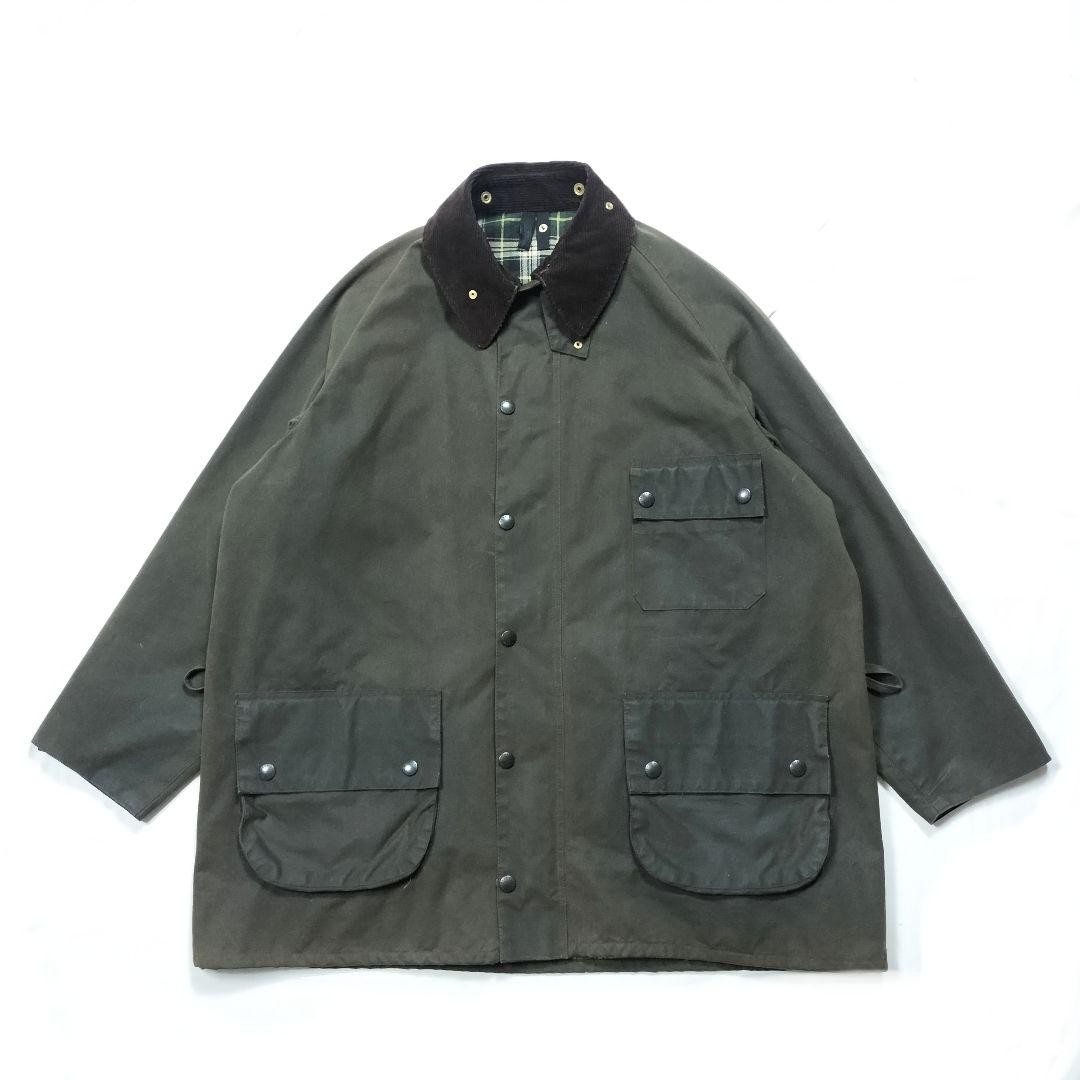 Barbour Solway Zipper 80s Olive C46 Wax Jacket, Used,… - Gem