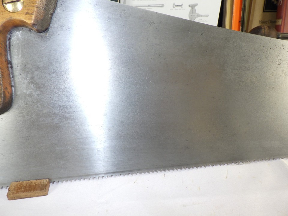 Simonds # 10 1/2, 8 ppi Cross Cut, 26" Jointed, Sharpened, INV# 572 | eBay