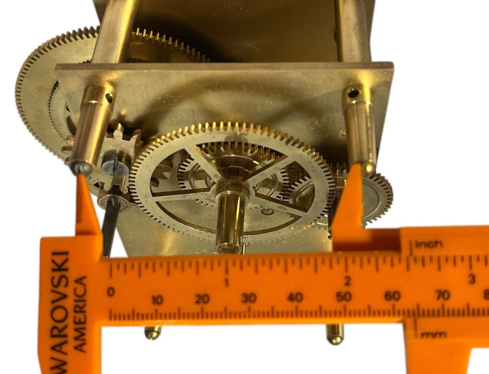 Waltham Clock Co. Weight Driven Movement, Hands, Pendulum Bob. MINTY ...