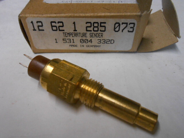 Engine Coolant Temperature Sensor 2 External PRONGS Genuine for BMW E30 ...