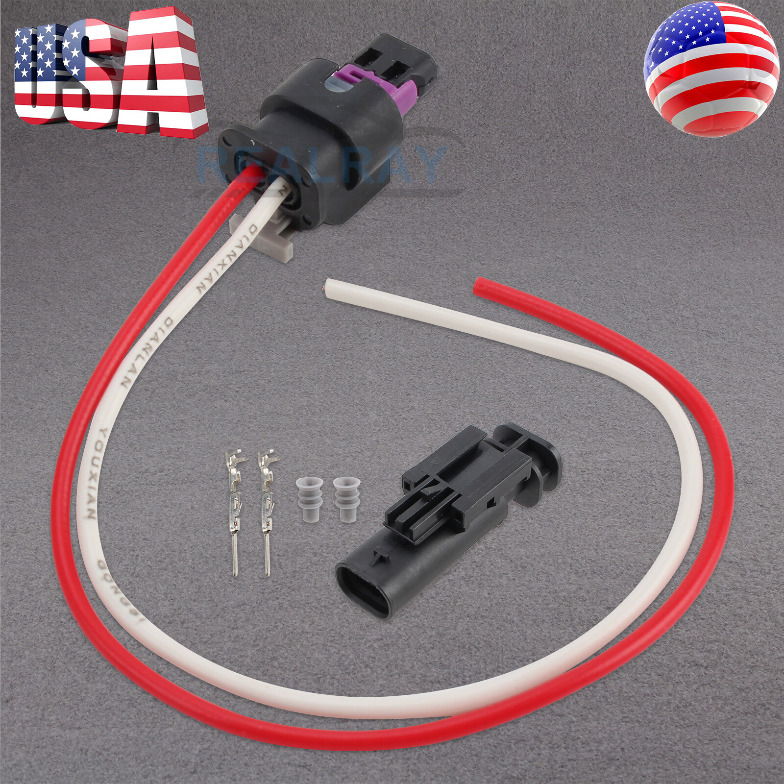 Outside Ambient Air Temperature Sensor Plug Pigtail for Buick Envision ...
