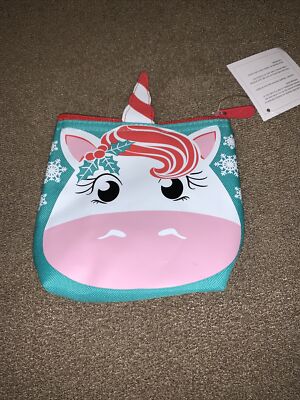 Thirty One Cool Zip Snacker Thermal Bag Holiday Unicorn Small (LE) | eBay