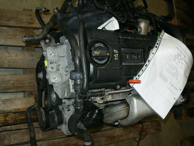 Motor CAX CAXA aus VW Golf Plus 1.4TSI 122PS 2010 Komplettmotor Turbo ...