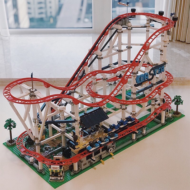 New Roller Coaster 10261 pcs 4124 Creator Expert Building Blocks Toy ...