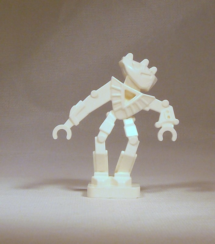 LEGO Bionicle Minifigure Small White Toa Hordika Nuju 8757 8758 Genuine ...