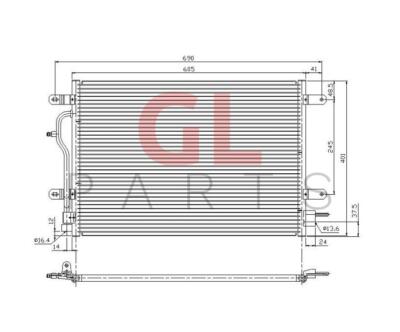 FÜR AUDI A4 B6 2001-2004 KLIMAKÜHLER EDA\COOLING 8E0260403B Neu | eBay.de