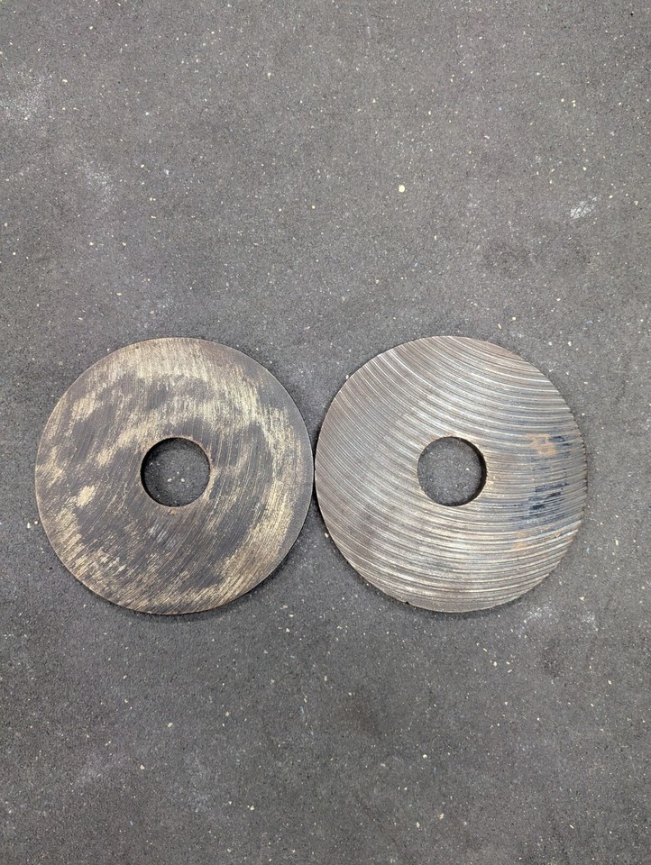 Vintage York Olympic Milled 5lb Weight Plates | eBay