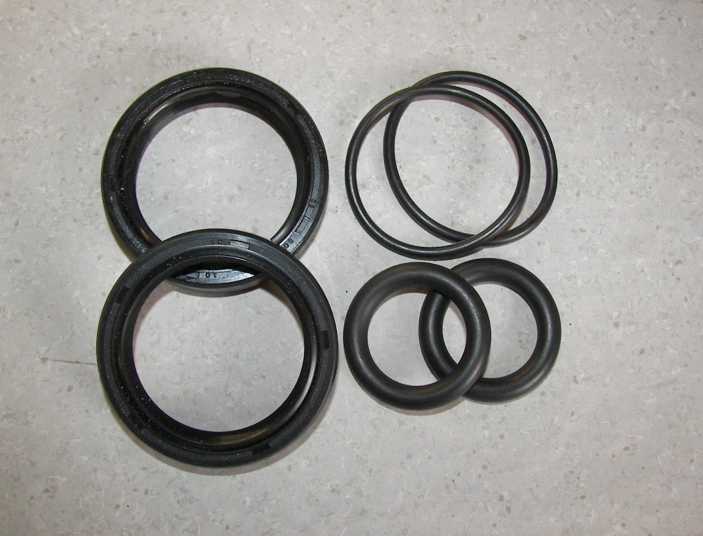 SIMONS FORKS SEAL KIT with 50mm OD CONVENTIONAL CANNED OIL SEALS | eBay