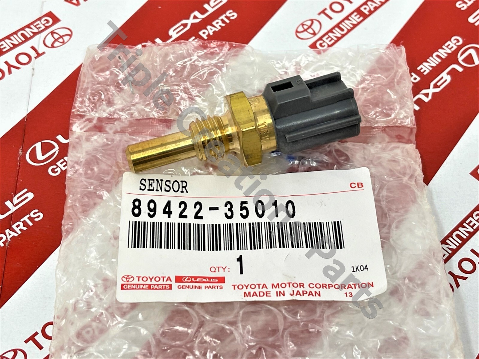 89422-35010 Genuine Toyota Highlander Lexus Coolant Water Temperature ...
