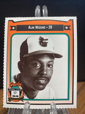 1991 All-Time Baltimore Orioles Team Issue Alan Wiggins #482 | eBay
