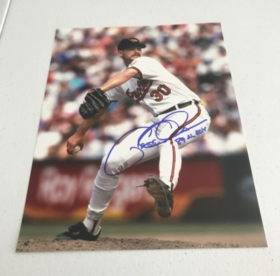GREGG OLSON Autograph 8 x 10 Photo Autograph 1989 AL ROY ORIOLES AUTO ...