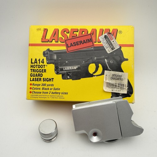 Laseraim La14 - Pistol Mounted Laser HOTDOT TRIGGER GUARD LASER SIGHT ...
